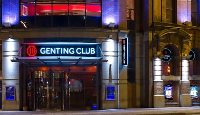 Genting Club Manchester - Full Details Including Casino Map